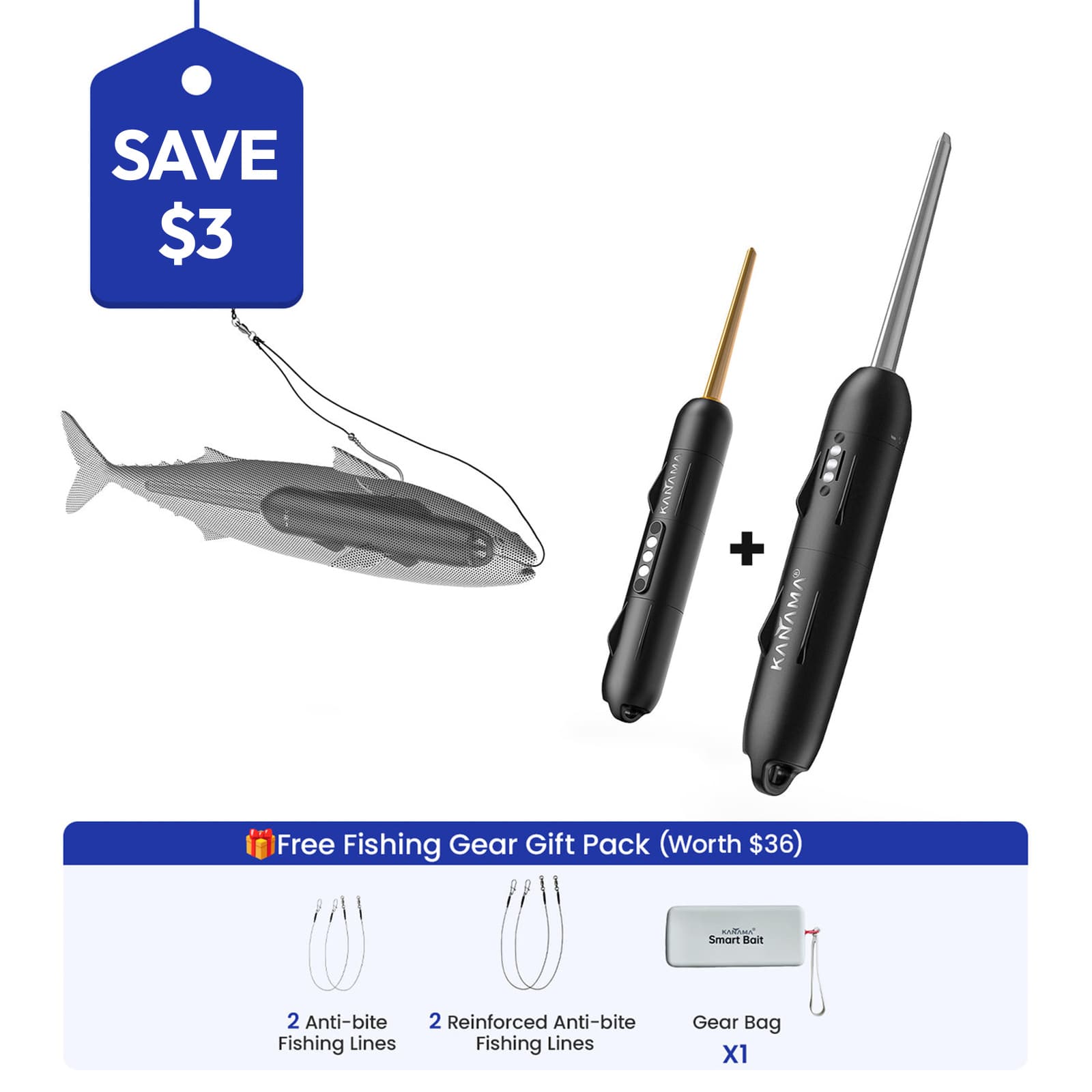 Smart Fishing Lure with Motion & Sound | Kanama Smart Bait – Kanama Global